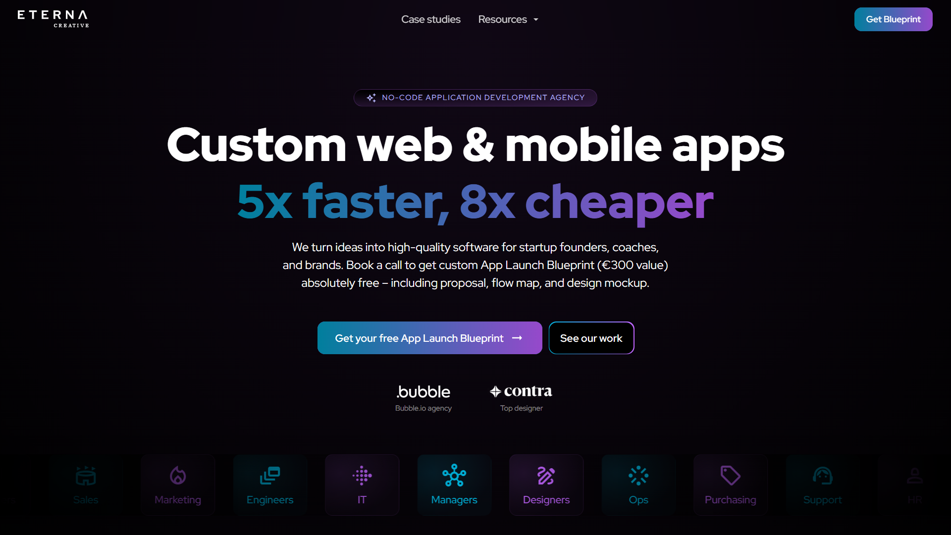 | Case study | Eterna Creative